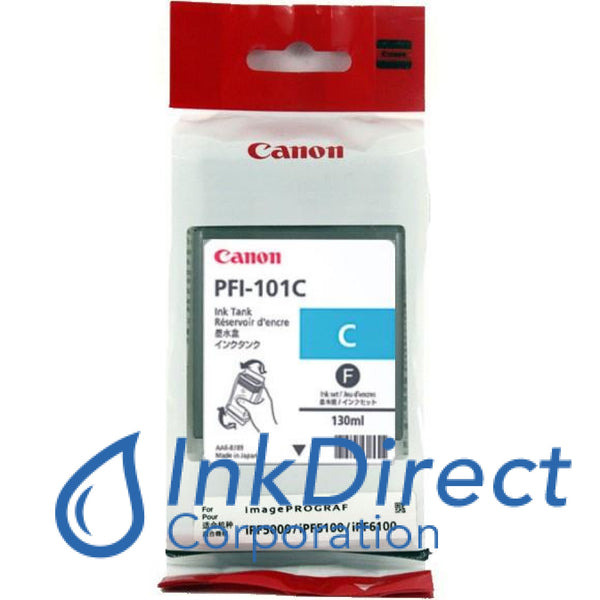 ( Expired ) Genuine Canon 0884B001AA PFI-101C Ink Tank Cyan – Ink Direct Corporation