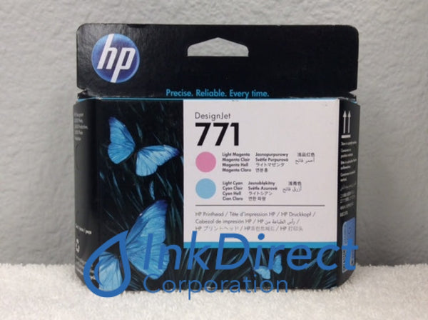 HP CE019A HP 771 PrintHead Light Magenta & Light Cyan – Ink Direct Corporation