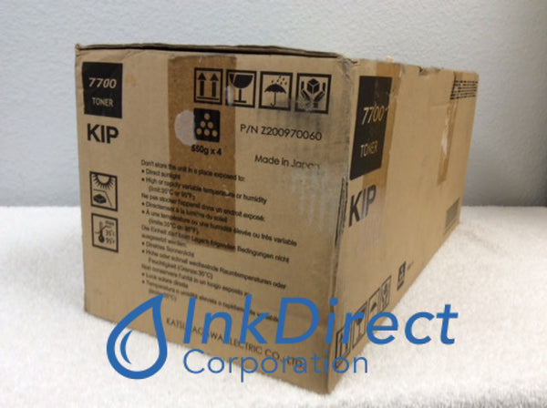 1 Bottle - Genuine Kip Z200970060 Kip 7700 Toner Cartridge Black for ...