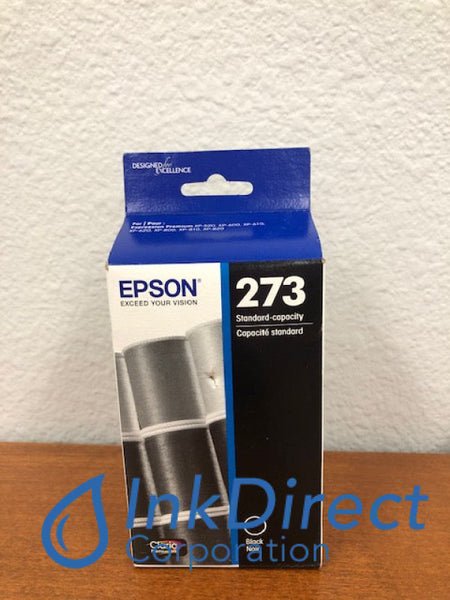 Expired) Genuine Epson T273020 Standard Yield Ink Jet Cartridge Black ...