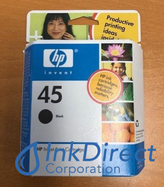 Expired) HP 51645A 45 Ink Jet Cartridge Black – Ink Direct Corporation