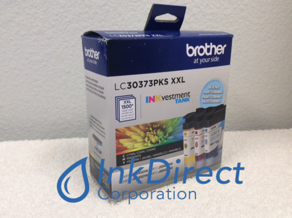 Genuine Brother LC3037 3PKS XXL LC-3037 3PKS XXL INKvestment Ink Tank ...
