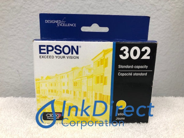 Genuine Epson T302420 T302420-S Epson 302 Ink Jet Cartridge Yellow ...