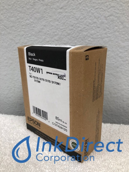 Genuine Epson T40W120 C13T40W120 T40W1 Ink Jet Cartridge Black – Ink ...