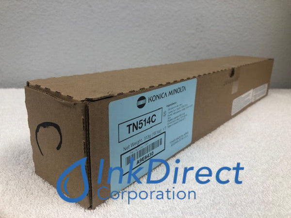 Genuine Konica Minolta A9E8430 TN-514C TN514C (Plain Brown Box) Toner ...
