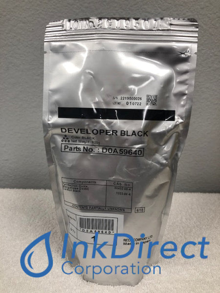 Genuine Ricoh Savin Lanier D0A59640 Developer Black C7200e C7200x ...