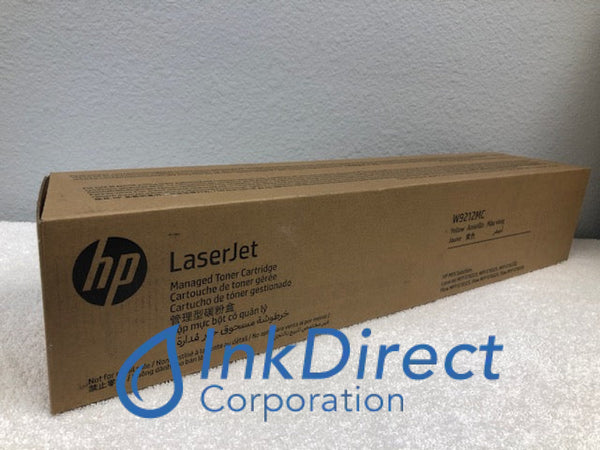 HP W9212MC Toner Cartridge Yellow LaserJet Managed E78323 E78325 E78330 ...