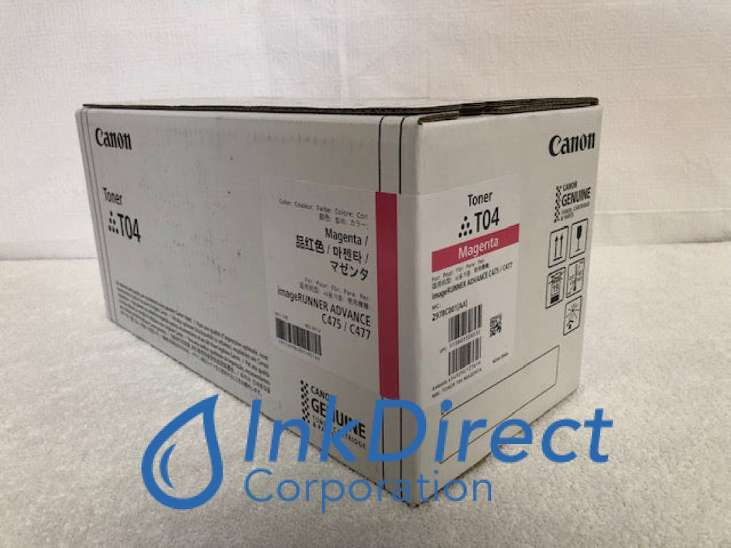 Genuine Canon 2978C001AA Canon T04 Toner Cartridge Magenta C475iF DX ...
