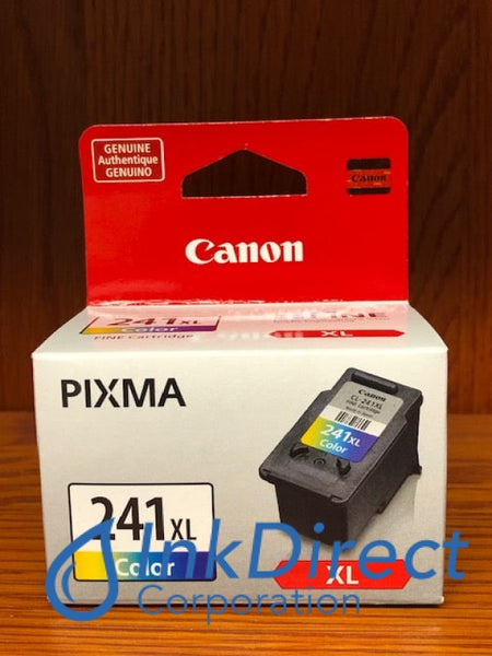 Genuine Canon 5208B001AA CL-241XL CL241XL Ink Jet Cartridge Color – Ink ...