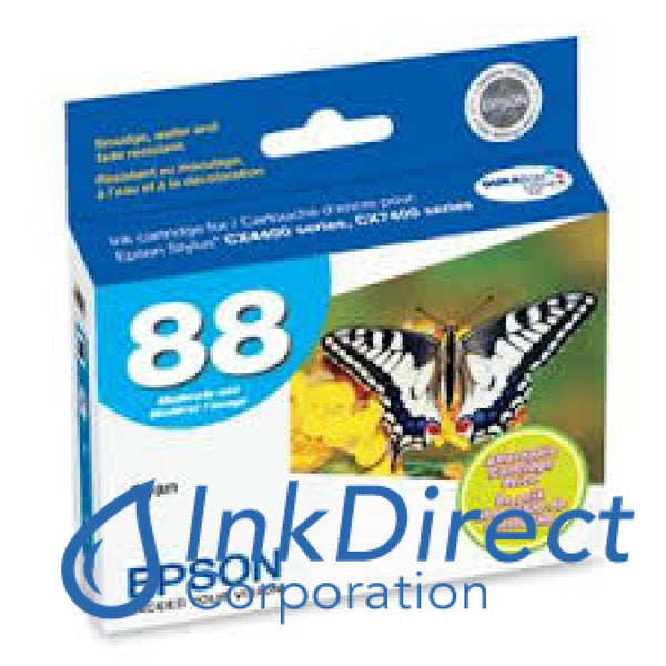 Genuine Epson T088220 Epson 88 Ink Jet Cartridge Cyan – Ink Direct ...