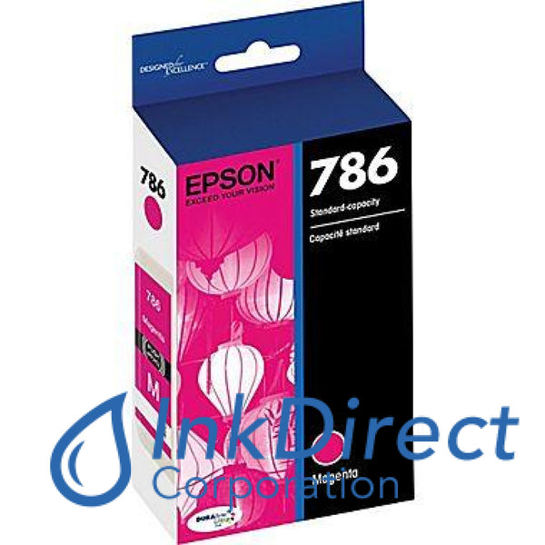 ( Expired ) Genuine Epson T786320 T786 Ink Jet Cartridge Magenta – Ink ...