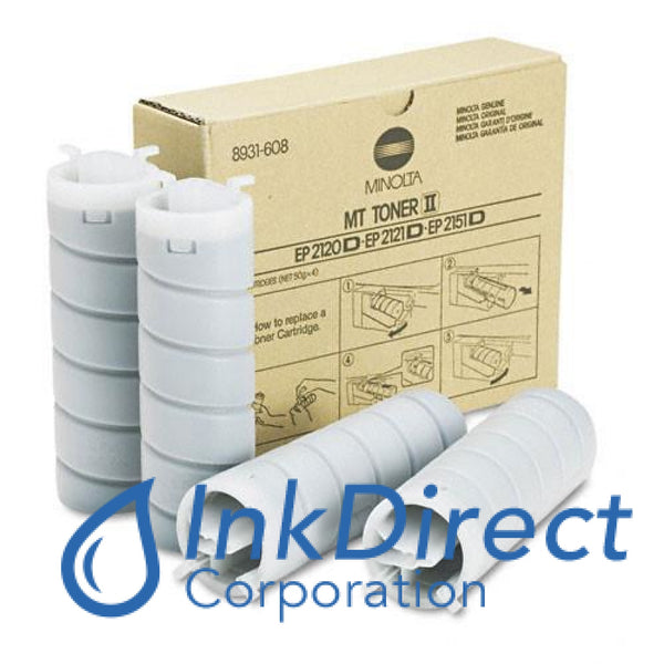 Genuine Konica Minolta 8931608 8931-608 Standard Yield Toner Black ...