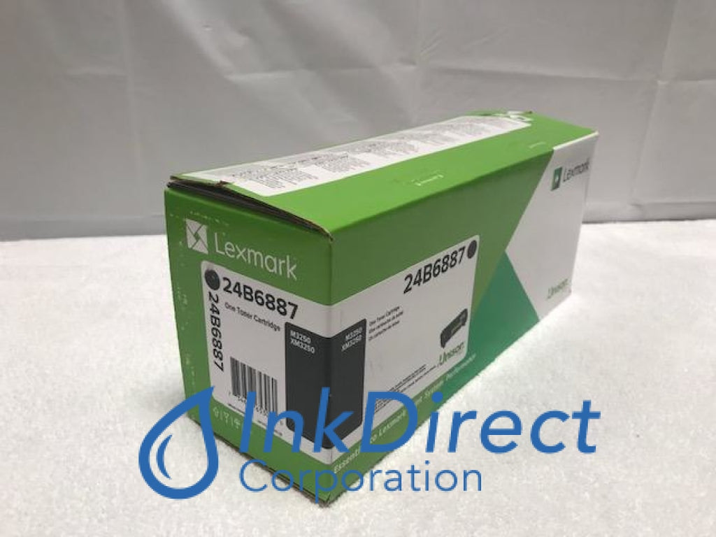 Genuine Lexmark 24B6887 Toner Cartridge Black M3250 XM3250 – Ink Direct ...