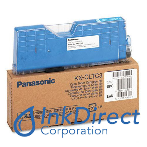 Genuine Panasonic KXCLTC3 KX-CLTC3 Toner Cartridge Cyan – Ink Direct ...