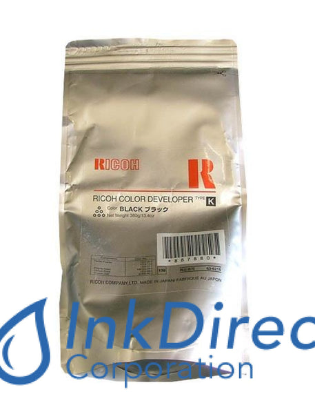 Genuine Ricoh 887880 A2589640 Type K Developer / Starter Black – Ink ...