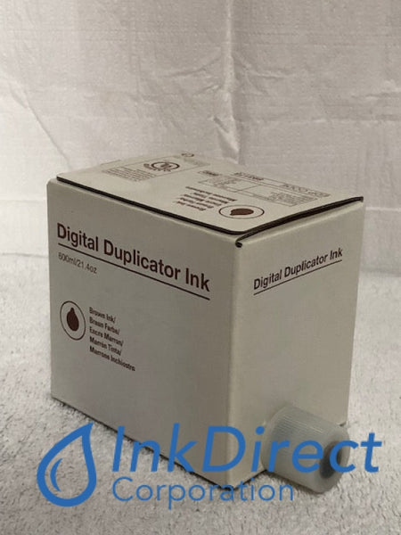 Genuine Ricoh 893173 Digital Duplicator Ink Brown – Ink Direct Corporation