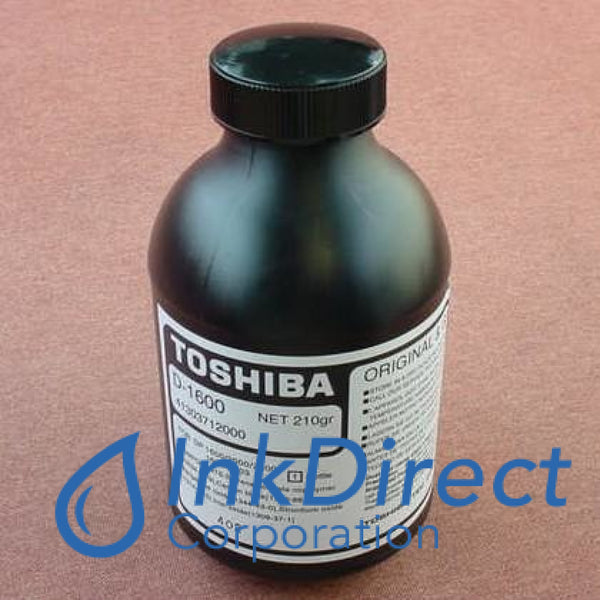 Genuine Toshiba D1600 D-1600 Developer / Starter Black – Ink Direct ...