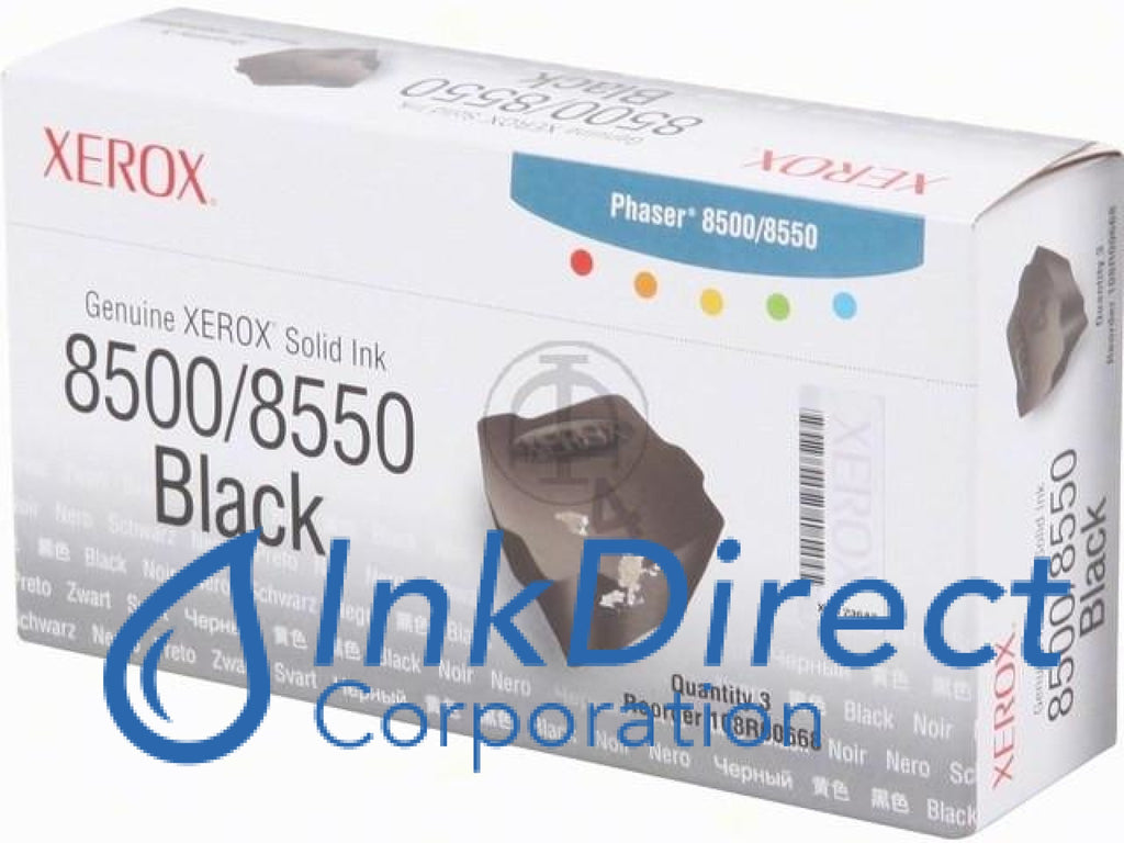 Genuine Xerox 108R668 108R00668 Phaser 8500 Ink Stick Black – Ink ...