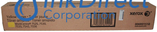 Xerox 6R1510 6R01510 006R01510 Toner Cartridge Yellow WC 7525 7530 753 ...