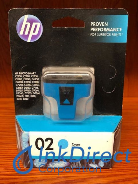 HP C8771WN HP 02 Ink Jet Cartridge Cyan – Ink Direct Corporation