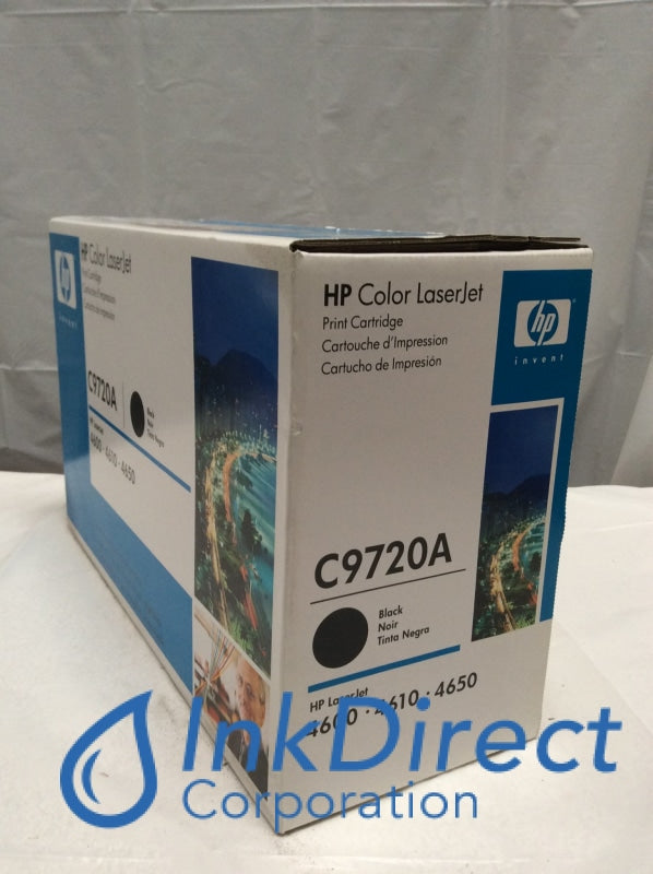 HP C9720A 641A 4600 Toner Cartridge Black ( Blue Box ) LaserJet 4600 ...