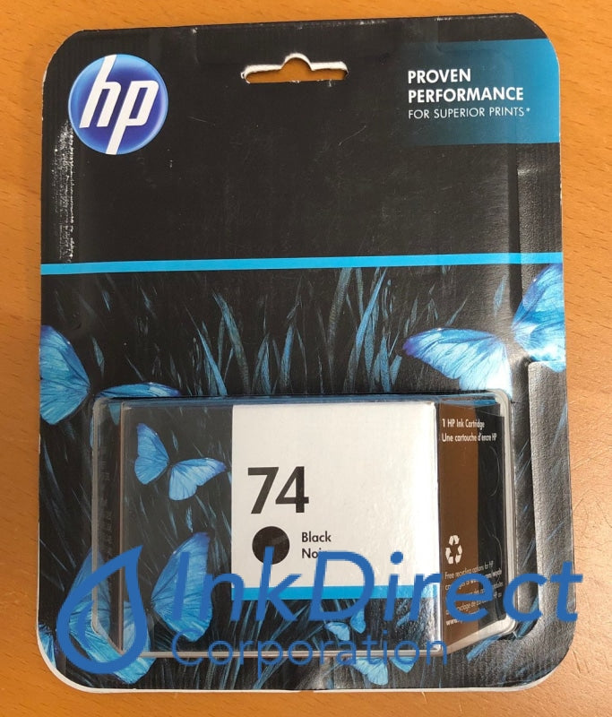 HP CB335WN HP 74 Ink Jet Cartridge Black – Ink Direct Corporation