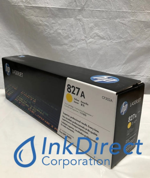 HP CF302A ( HP 827A ) Toner Cartridge Yellow Enterprise Flow M880z ...
