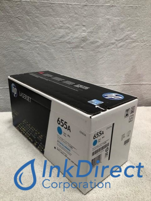 HP CF451A (HP 655A) Toner Cartridge Cyan LaserJet Flow M681 M682 ...