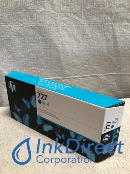 HP F9J76A (HP 727) 300ML Ink Jet Cartridge Cyan – Ink Direct Corporation