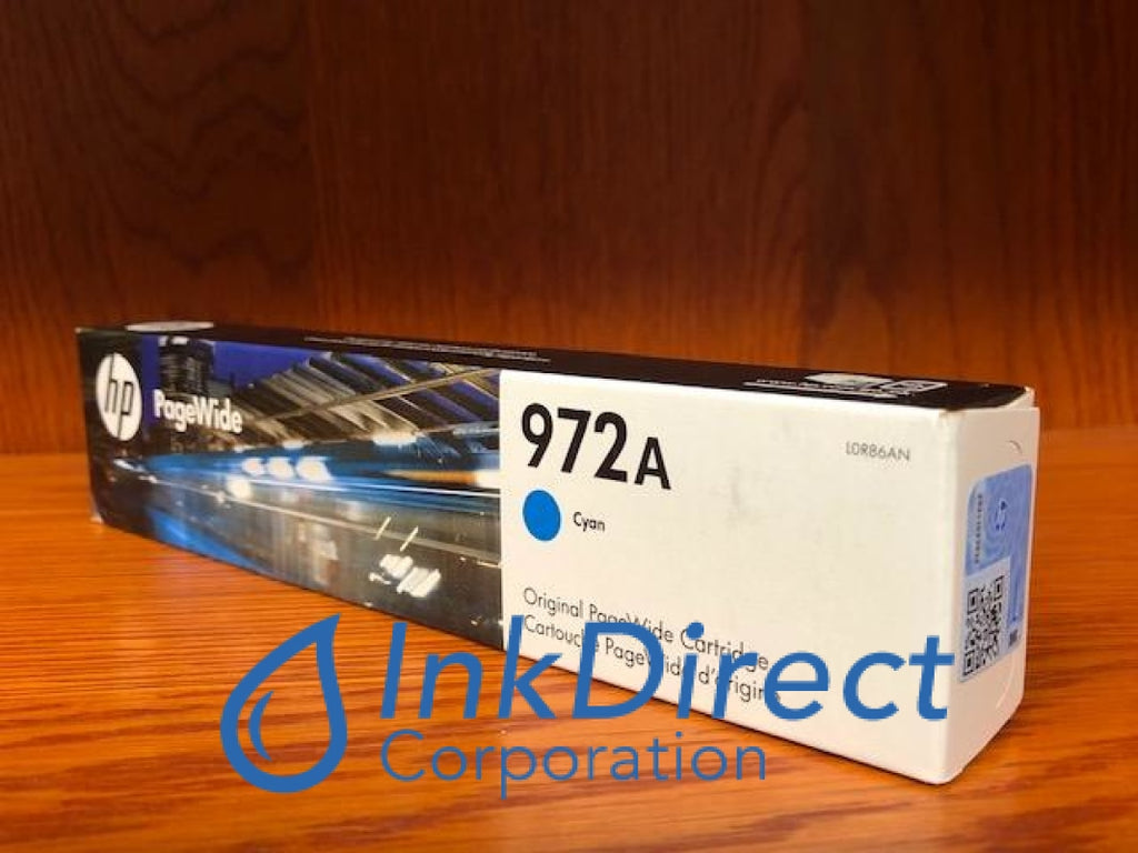HP L0R86AN 972A Ink Jet Cartridge Cyan – Ink Direct Corporation