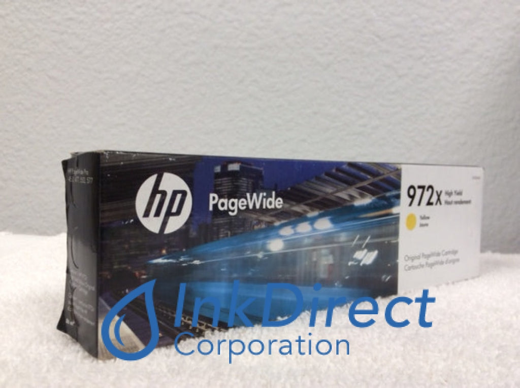 HP L0S04AN HP 972X Ink Jet Cartridge Yellow – Ink Direct Corporation