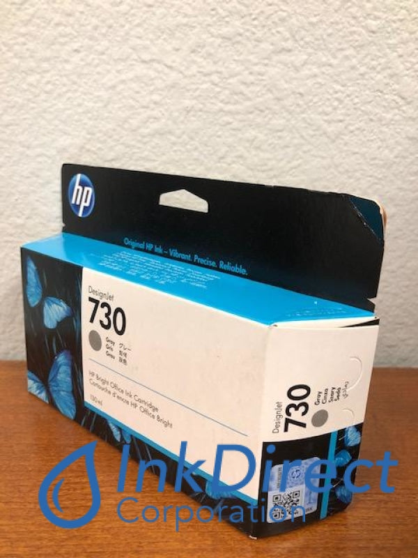 HP P2V66A HP 730 Ink Jet Cartridge Gray DesignJet T1700 T1600 T2600 ...