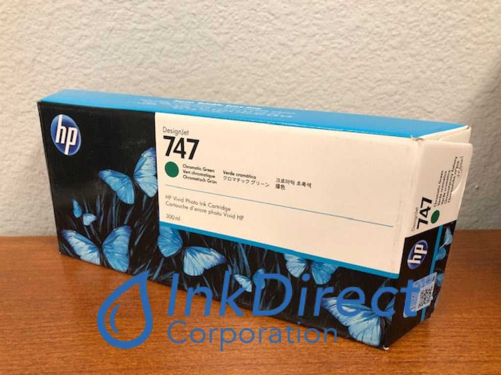 HP P2V84A HP 747 Ink Jet Cartridge Chromatic Green – Ink Direct Corporation