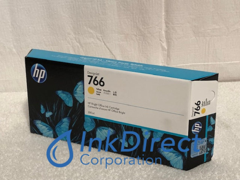 HP P2V91A HP 766 Ink Jet Cartridge Yellow DesignJet XL 3600 – Ink ...