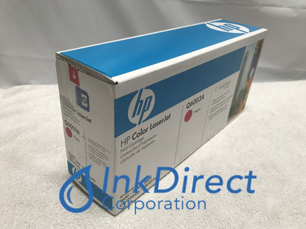 HP Q6003A ( HP 124A ) HP 2600 Toner Cartridge Magenta ( Blue Box ) 1600 ...
