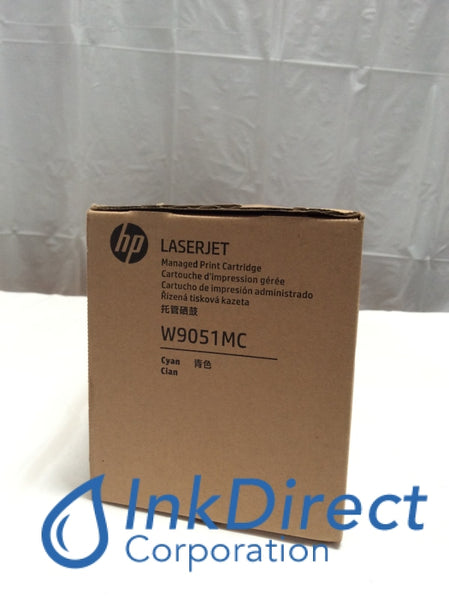 HP W9051MC Print Cartridge Cyan LaserJet E87640 E87640z E87650z E87660 ...