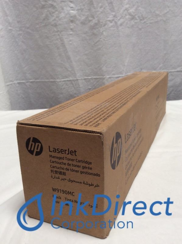 HP W9190MC Toner Cartridge Black LaserJet Managed MFP E77822 E77825 ...
