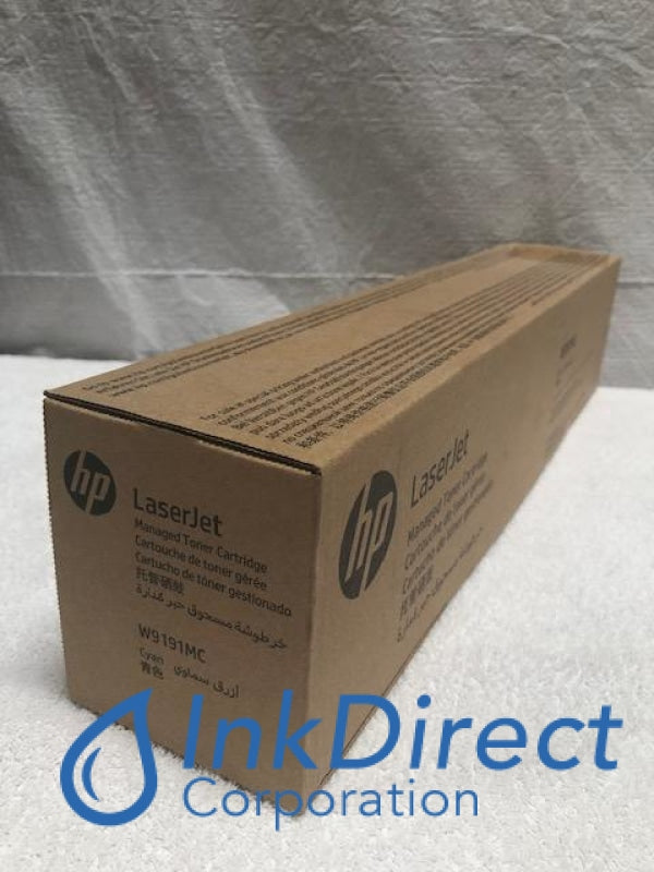 HP W9191MC Toner Cartridge Cyan LaserJet Managed MFP E77822 E77825 ...